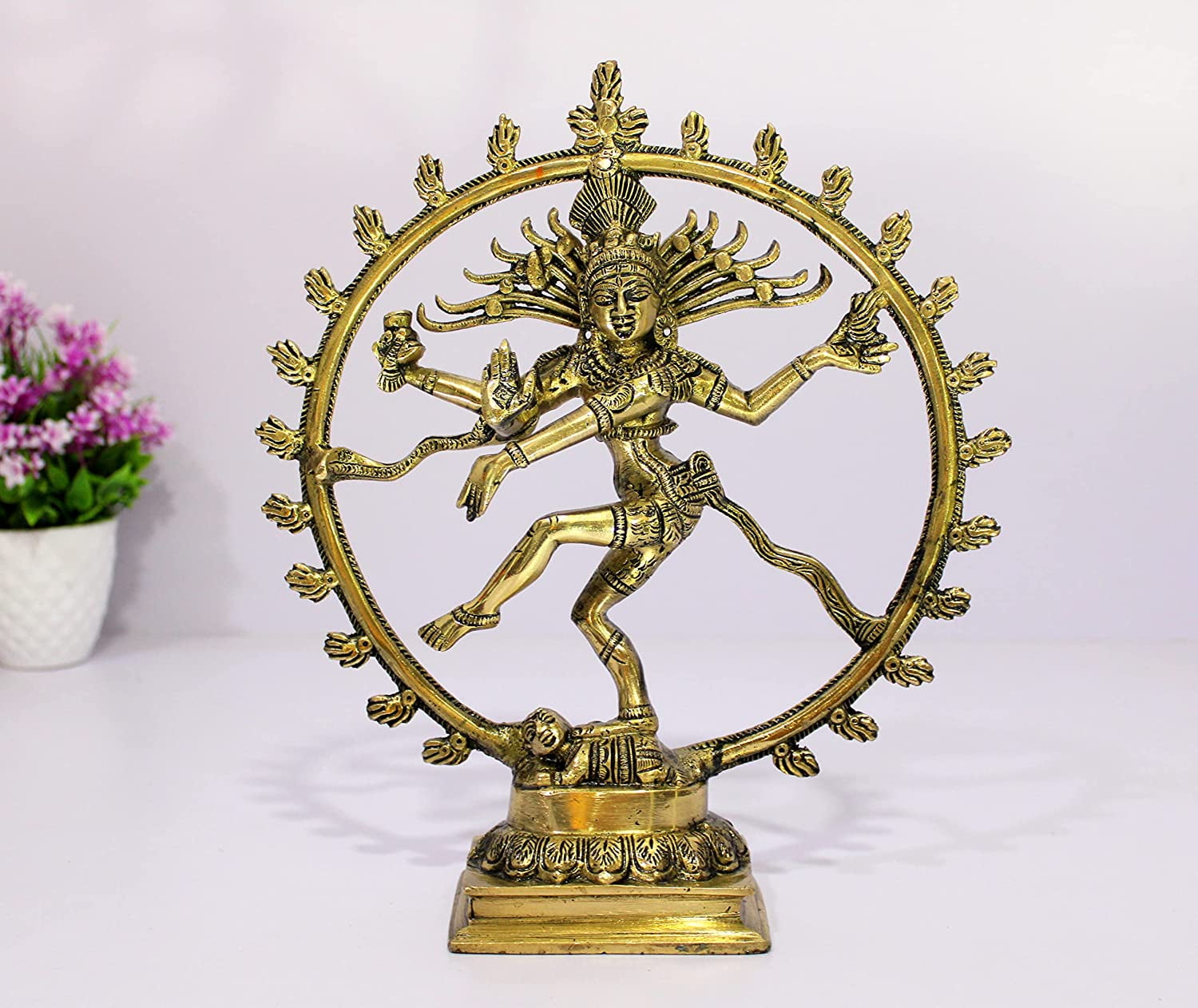 eSplanade Brass Natraj Murti Statue Idol Sculpture Shiva - Nataraja The ...