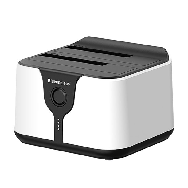 Base para Disco Duro USB 3.0 A SATA Dual Bay 20TB X2 HDD/SSD 2 5/3 5 ...