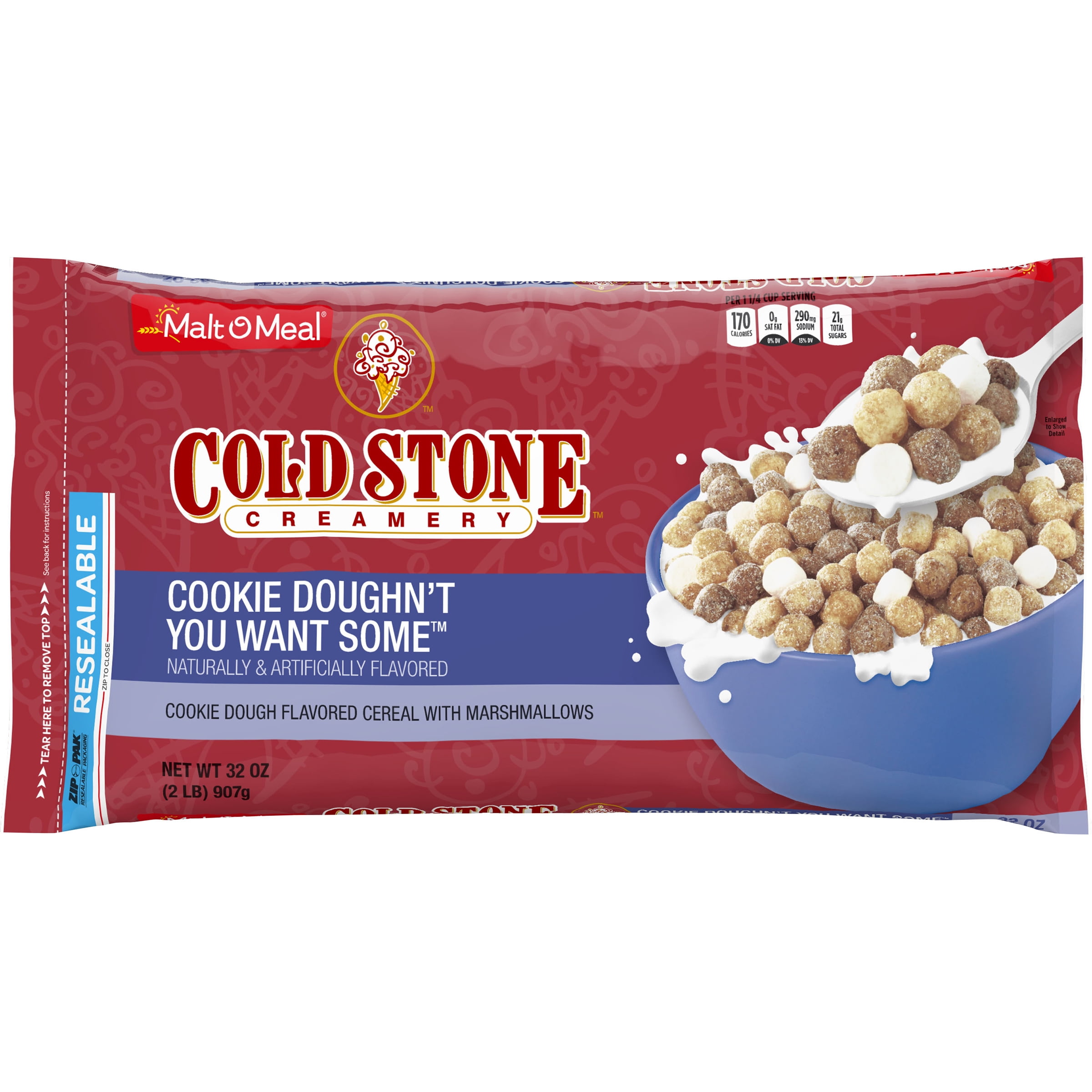 Malt O Meal® Cold Stone Creamery? Cookie Doughn't You Want Some? Cookie ...