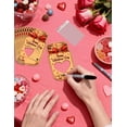 50 Pack Mason Jar Valentine Cards for Kids - with Heart Window & Treat ...