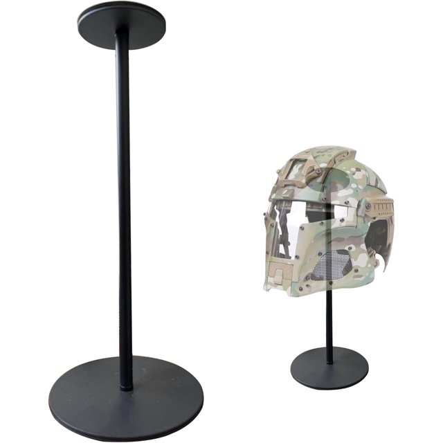 TYTAMMON Heavy Duty Metal Helmet Stand Hat Display Rack Cap Wig Holder ...