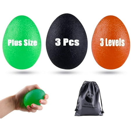 Stress Ball Hand Grip Exercise Strengthener Stress Relief Ball Therapy ...