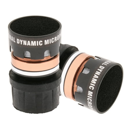 2 X Plastic DIY Unidirectional Dynamic Microphone Replacement Cartridge ...