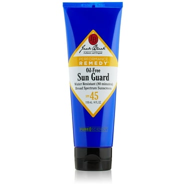 Jack Black Men's Superior Skin Care, Oil-Free Sun Guard SPF 45, Cruelty ...