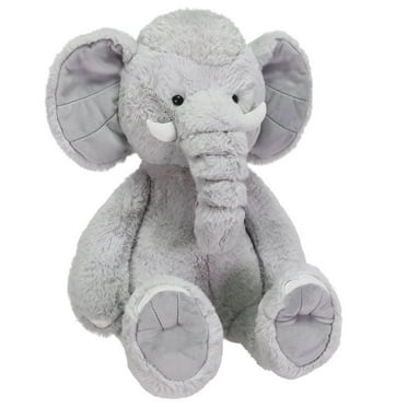 MorisMos Large 20'' Kids Friendly Gray Elephant Stuffed Animal: Big ...