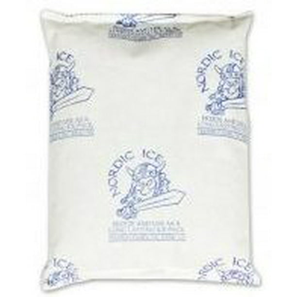 Nordic Ice NOR1039 No-Sweat Reusable Long-Lasting Gel Ice Pack, 24 oz ...