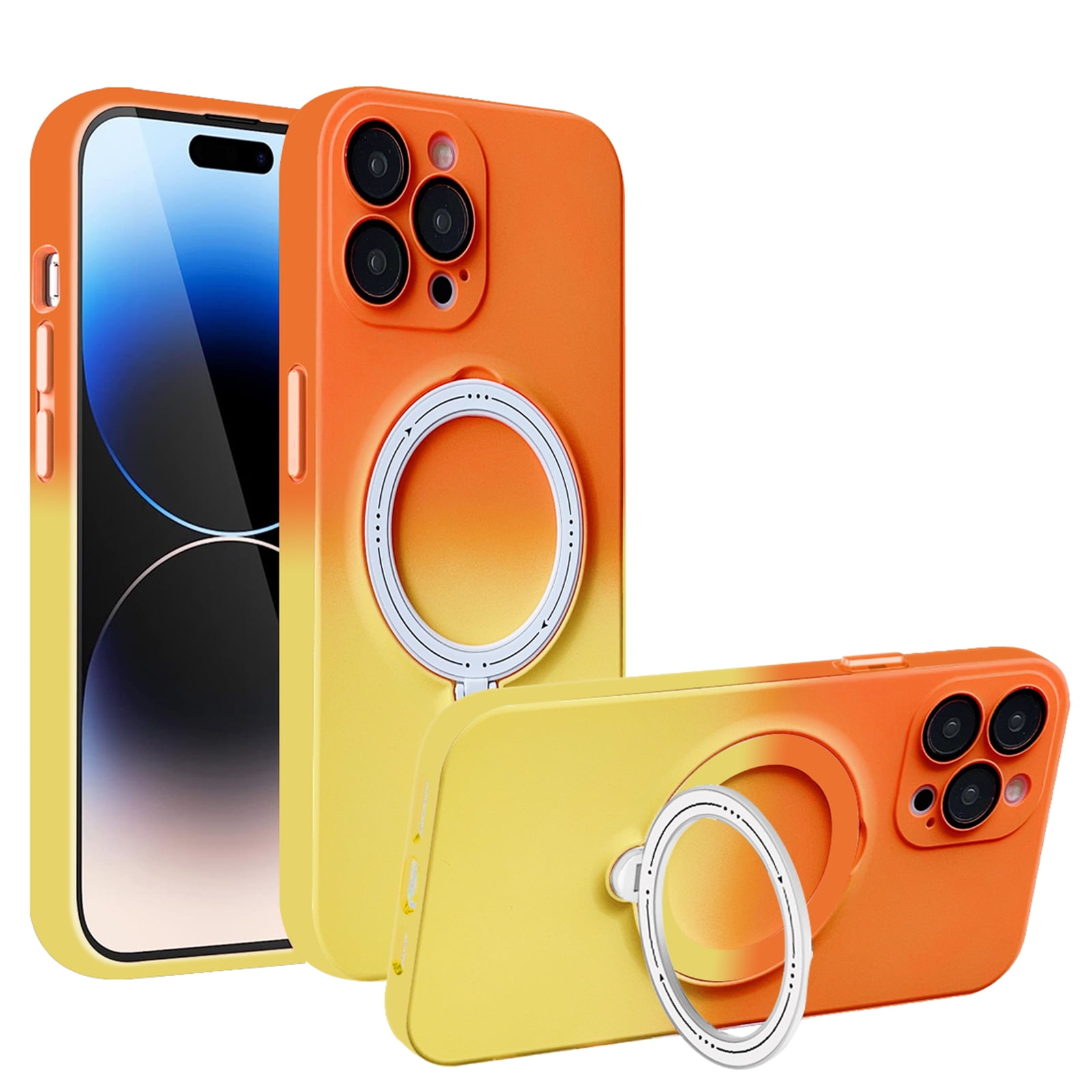 TECH CIRCLE Magnetic Case For iPhone 13 Pro with Invisible Stand ...
