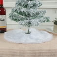 D-GROEE Mini Christmas Tree Skirt 15 Inch Xmas Tree Skirt Miniature ...