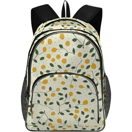 Fresh Lemon Backpack Daypack Laptop Work Travel College Bag for Men ...