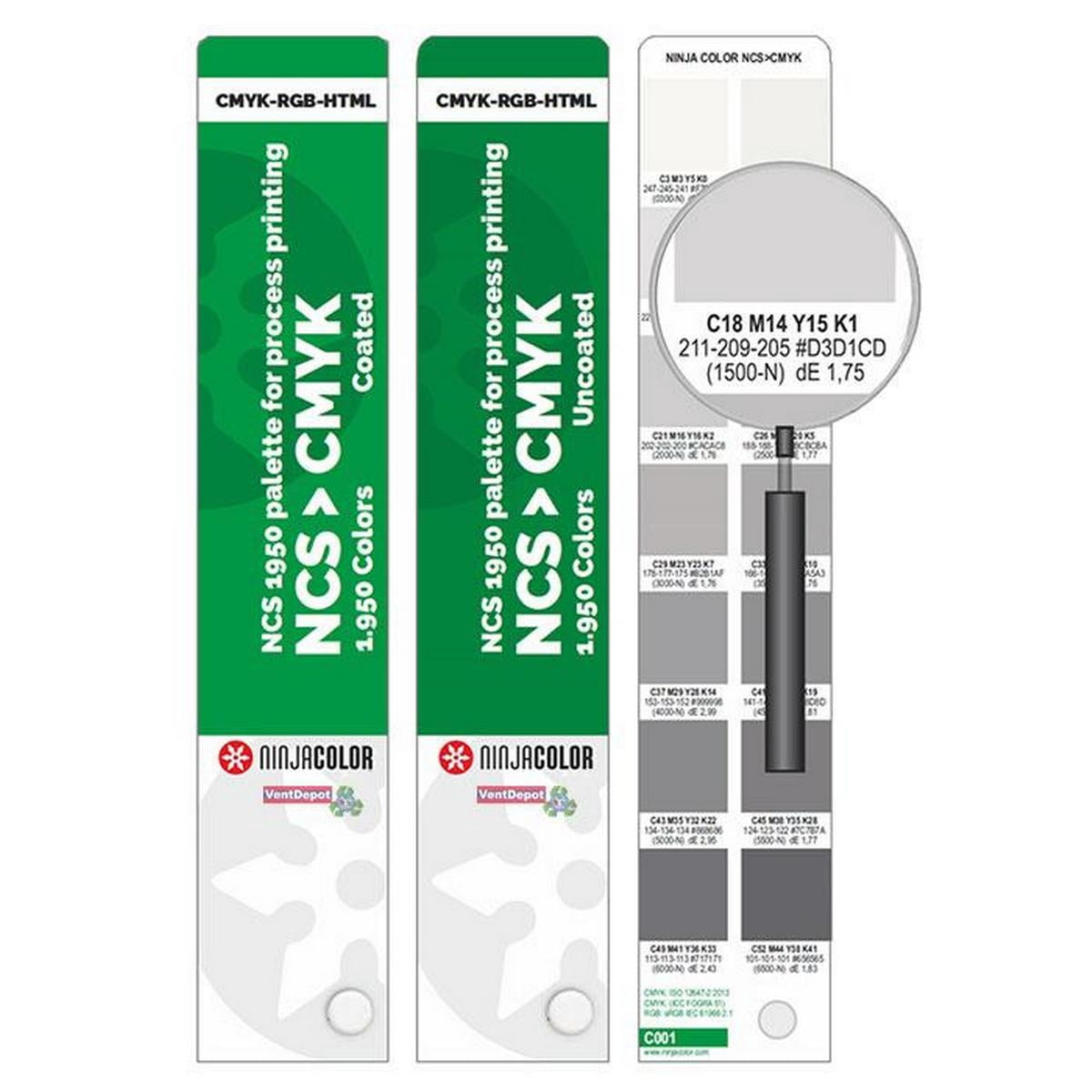 Guía de Pantone Profesional VentDepot CMYK Ninja Green Belt 3900 ...