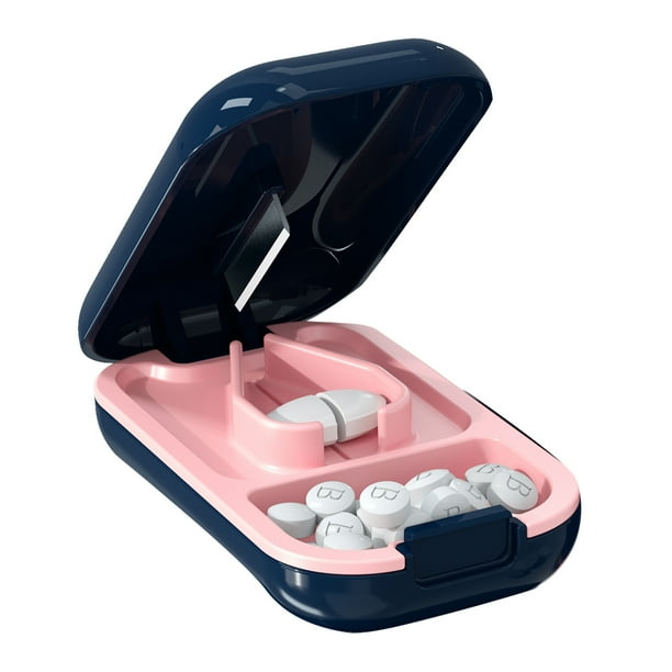 Tablet Cutting Dispenser,Portable Tablet Cutter Box Tablet Cutter Box ...