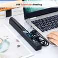 Portable Scanner A4 Document Handheld Scanner 900DPI JPG PDF Formate ...