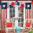 American 250th Flag Banner 20x96 Inch Vertical Star Pull Flag for July ...