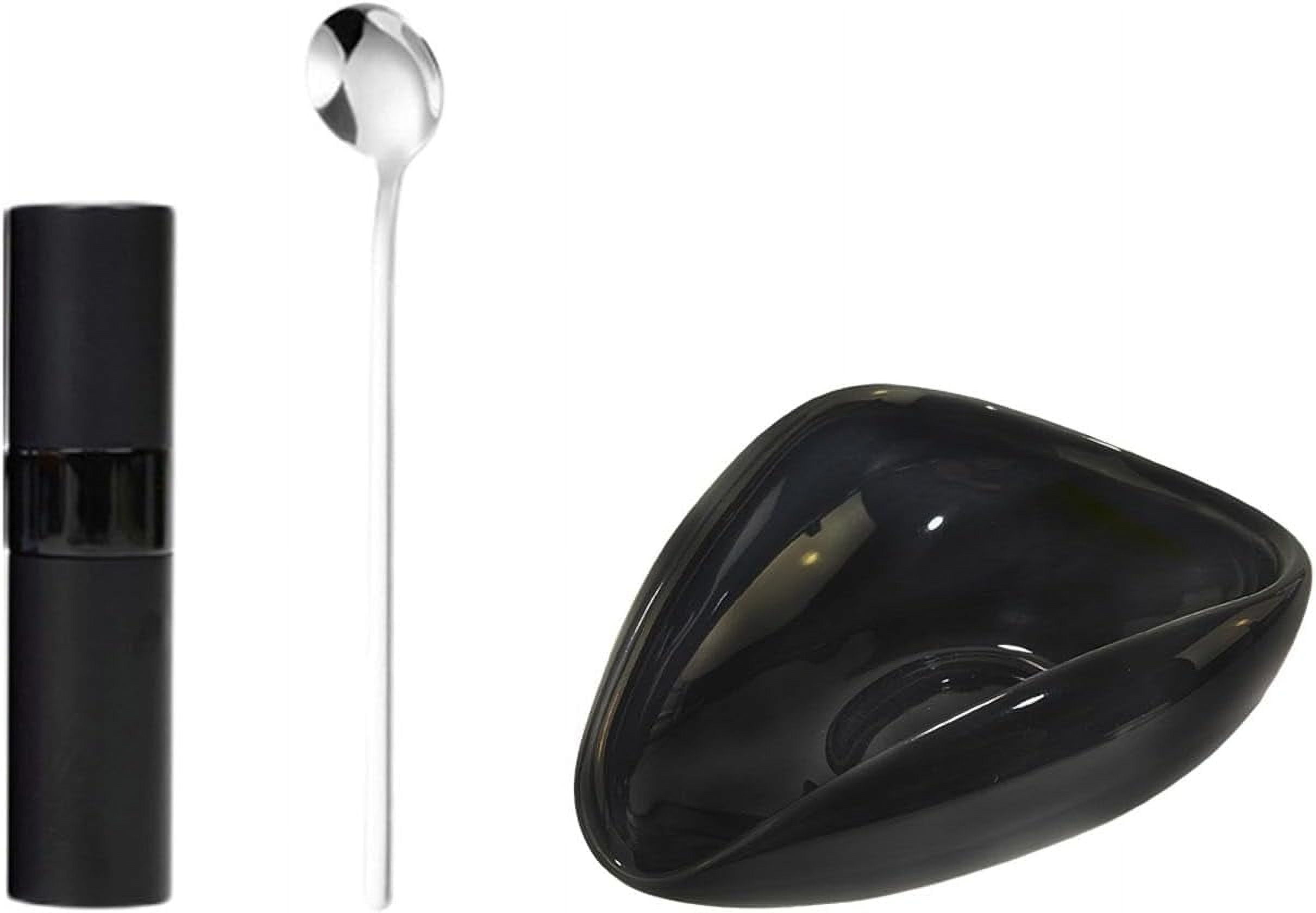 Premium Coffee Bean Storage Set with Dosing Cup And Tray, Black ...