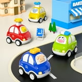 Lucky Doug Cartoon Montessori Press and Go Car Toys for Toddlers Ages 1 ...