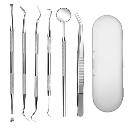 Professional Dental Tools Kit,6 Pcs Teeth Cleaning Tools Set,oral Care ...