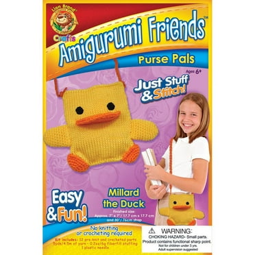 Amigurumi Friends Purse Pals Kit, Rosie The Rectangle - Walmart.com