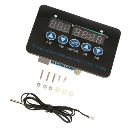 Digital Temperature Controller Timer Thermostat with Waterproof Sensor ...
