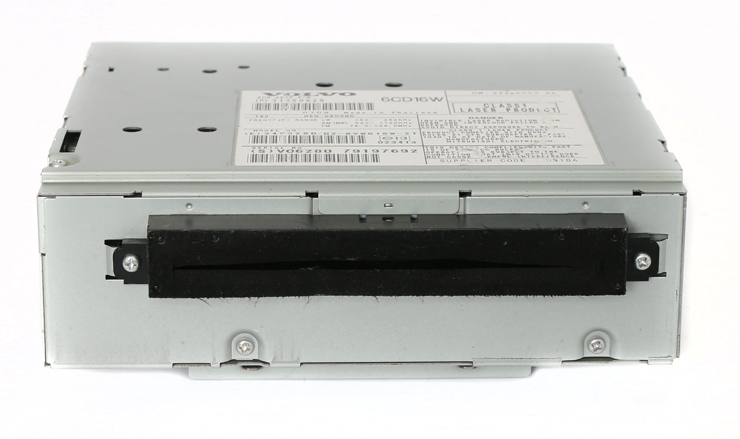 Restored 2008-09 Volvo 40 Series AM FM Receiver Six Disc CD Player ...