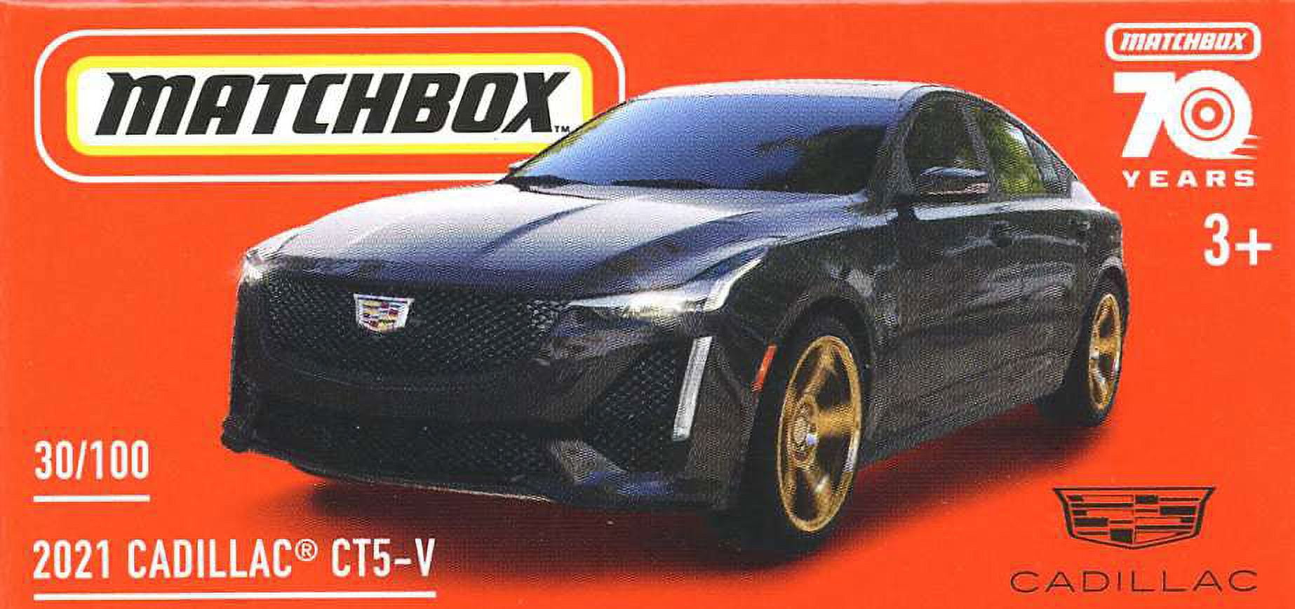 Matchbox Drive Your Adventure 2021 Cadillac CT5-V Diecast Car (Black ...