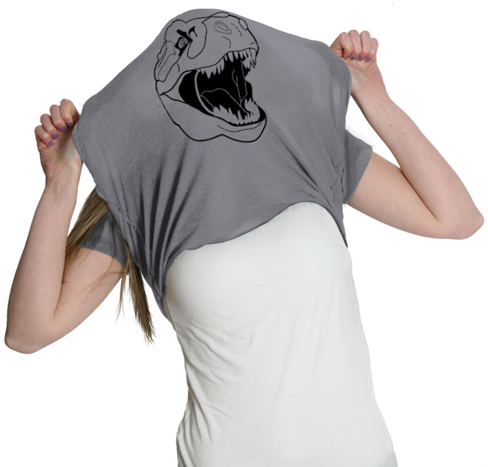 Womens Ask Me About My Trex T shirt Funny Cool Dinosaur Flip Graphic ...