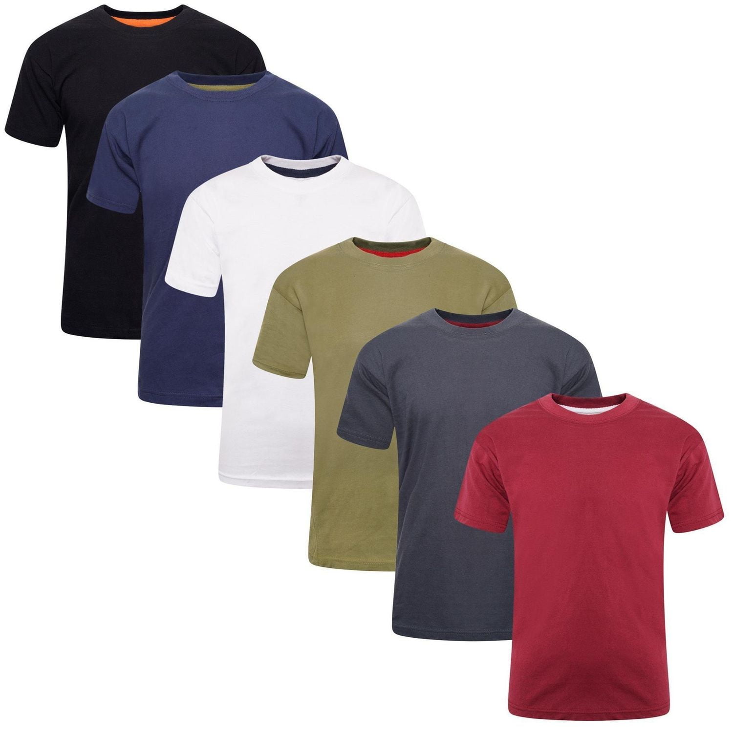 Click here for Keanu Boys Plain T-Shirt (Pack Of 6) 7-8 Years prices