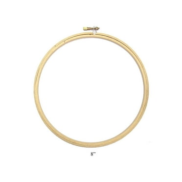 Craft County Wooden Embroidery Hoops - High Quality Needlepoint Tool ...