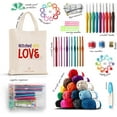 Learn to Crochet Kit for Beginners Adults – Beginner Crochet Kit for ...