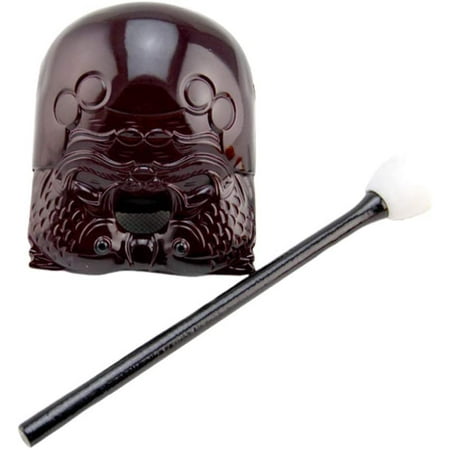 Buddhist Wooden Fish Temple Block Zen Drum Adornment Monk Temple Block ...
