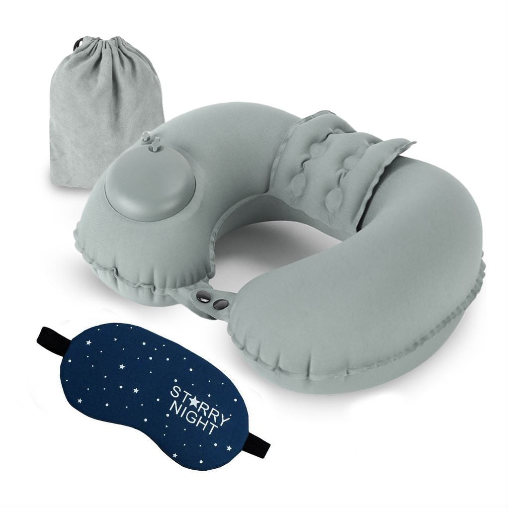 BAGZY Memory Pillow Travel Pillow Portable Soft Pillow Foldable Memory ...