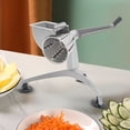 5 in 1 Manual Vegetable Cutter Machine with Stainless Steel Changeable ...