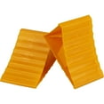 Hyper Tough Durable Yellow Heavy Duty Wheel Chock Pack of 2 for RVs ...