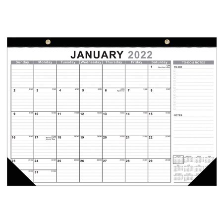 Agiferg 2022 Calendar English Countdown Schedule Note Monthly Calendar ...