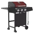Expert Grill 3 Burner Propane Gas Grill in Red - Walmart.com