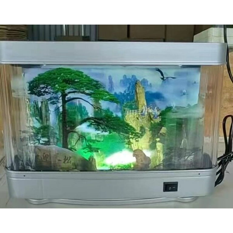 Moving Fish Lamp