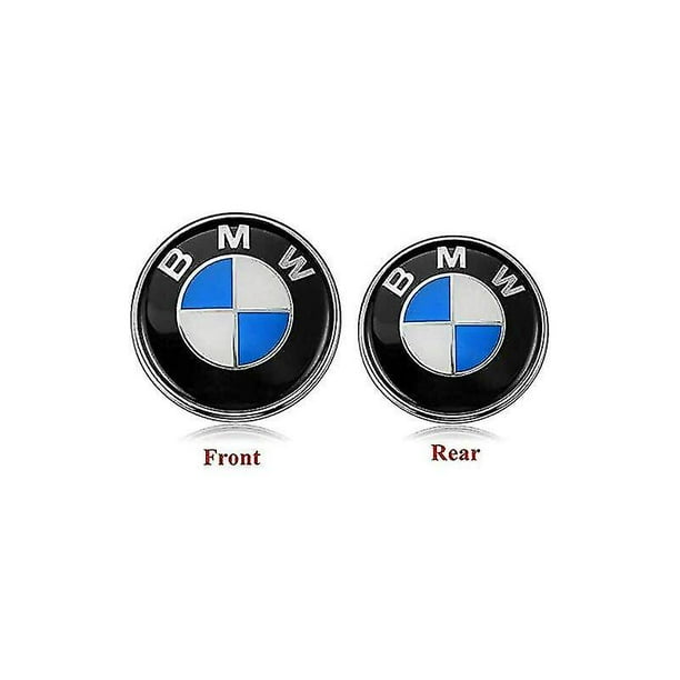 2 Pack Applicable For Bmw Emblems Hood And Trunk, Bmw Emblem Logo ...