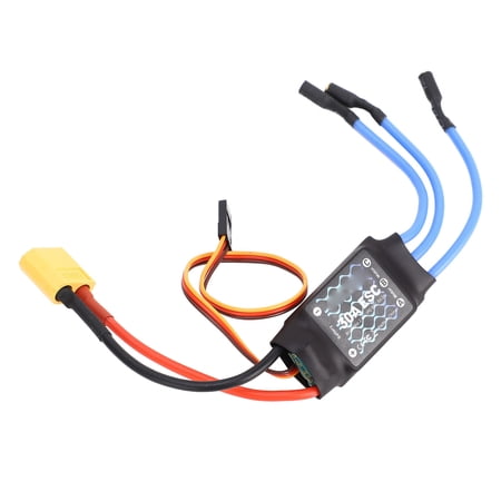RC Brushless ESC, Ultra Low Impedance RC Aircraft ESC Black For RC ...