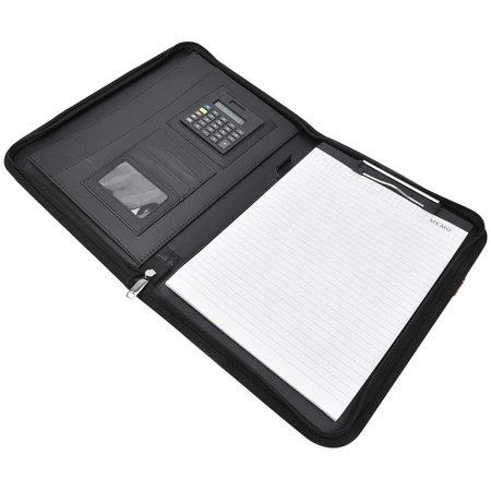 Document Clipboard, A4 PU Document Clipboard File Folder Zipper Bag ...