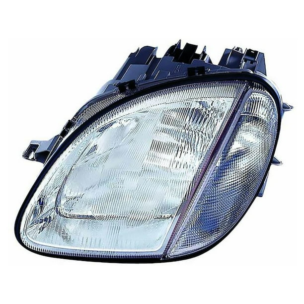 Left Headlight Assembly - Compatible with 1998 - 2004 Mercedes-Benz ...