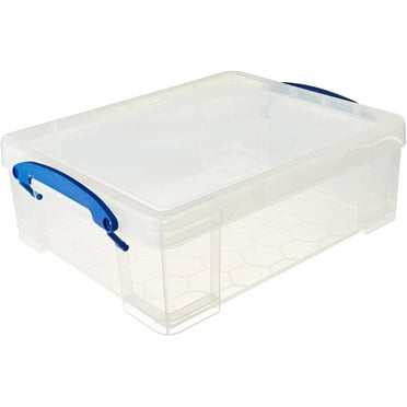 Really Useful Box® Plastic Storage Box, 6.5 Liters, 17 1/2" x 7" x 6 1/ ...