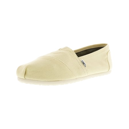 Toms Women's Classic Canvas Light Beige Ankle-High Flat Shoe - 10M ...