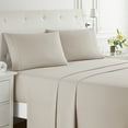 Nestl Queen Sheet Sets 1800 Series Deep Pocket 4 Piece Luxury Soft
