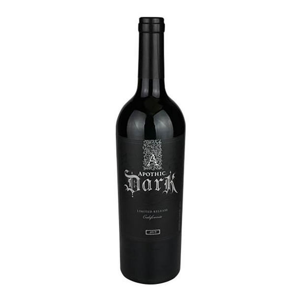 Pack de 4 Vino Tinto Apothic Dark 750 ml | Walmart en línea