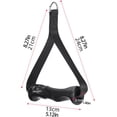 Cable Machine Handles, Non-Slip D Handle Shoulder Training Grips for ...