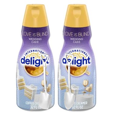 International-Delight Liquid Coffee Creamer Two 32 fl oz. of Creamy ...