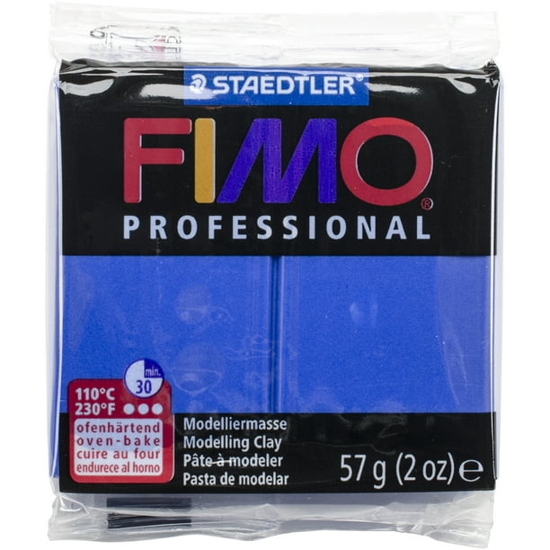 Fimo Professional Soft Polymer Clay 2oz-Ultramarine - Walmart.com