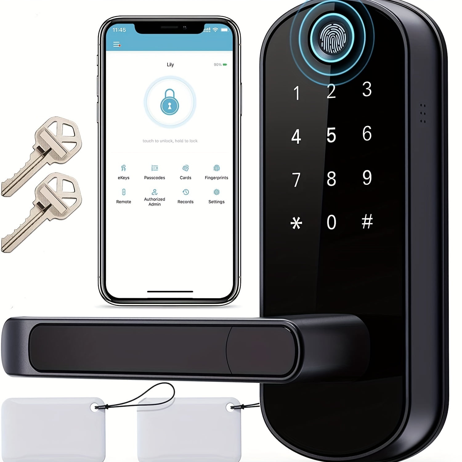 Click here for Unbranded Keyless-Entry Fingerprint Digital Smart... prices