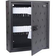 Optics Key Cabinet with Key Lock 100 Keys, Black - Walmart.com