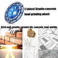 125MM Metal Grinder Wheel Abrasive Concrete Tool Metalworking Cutting ...