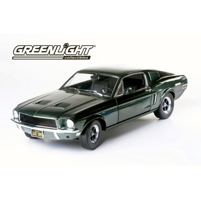 Steve McQueen Bullitt 1968 Ford Mustang GT, Green Steve McQueen Bullitt 1968 Ford Mustang GT, Green